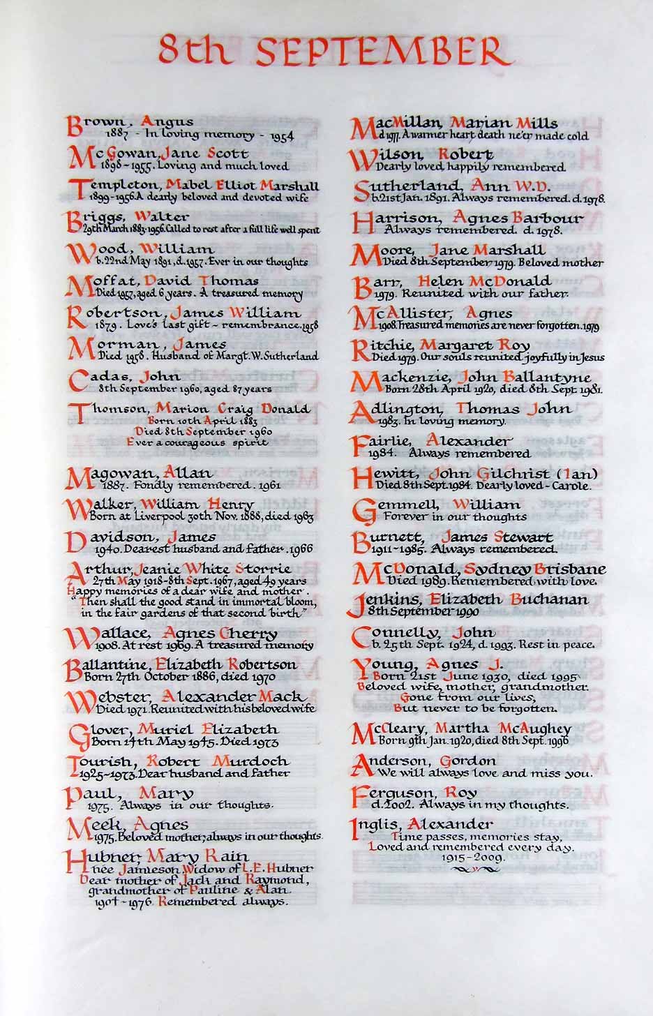 Welcome to the Paisley Woodside Book of Remembrance – Memoria Paisley ...